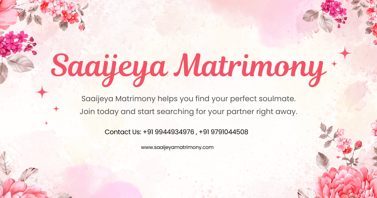 Saaijeya Matrimony - Find Your Perfect Soulmate